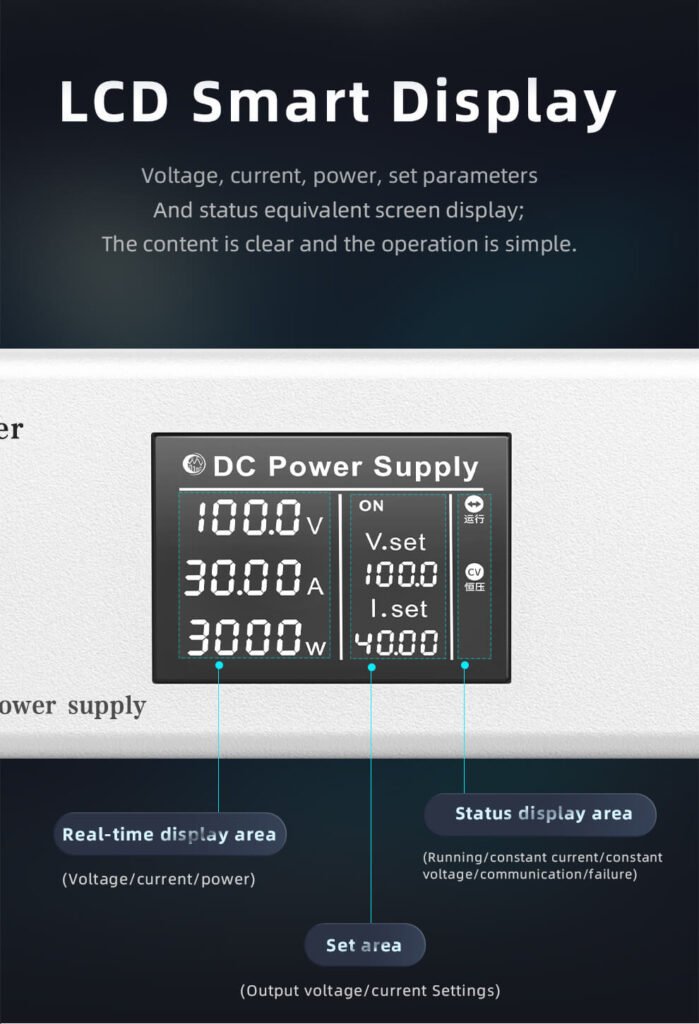 6KW Programmable DC Power Supply - High Power DC Power Supply Manufacturer